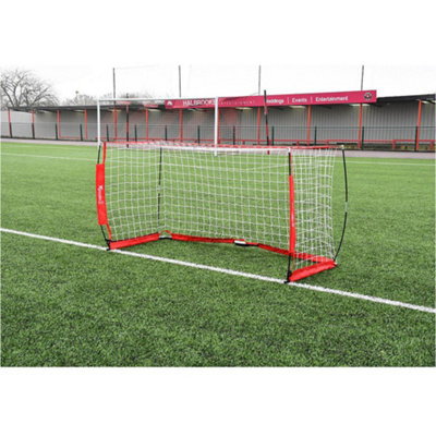 5 x 3 Feet Quick Set-Up Flexi Box Football Training Goal Net Portable ...