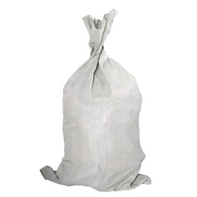 5 x Bags Sacks Woven Large Extra Heavy Duty Rubble Sand Bags Sacks ...