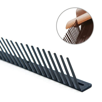 5 x Bird Comb Roof Tile Gap Filler 1 Metre Roofing Fascia and Eave Bird ...