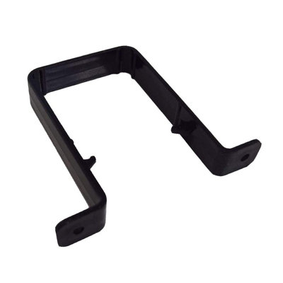 Buy 5 x Black Square 65mm Downpipe Brackets, Freeflow Rain Water ...