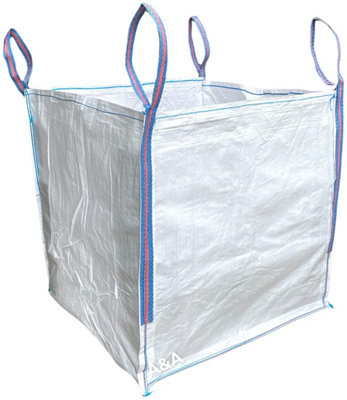 5 x Bulk Bags - 85x85x85cm - Heavy Duty Skip Bag - Ton Bag - Tonne Bag ...