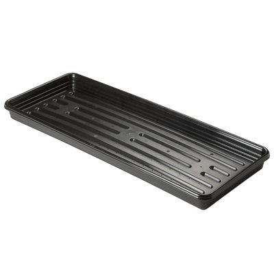 5 x Large Capacity Black Multi Use Flower Plant Garden Grow Trays For ...
