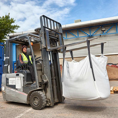 5 x Standard 1000KG heavy duty FIBC, Size 90x90x90cm with 4 lifting ...