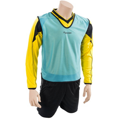50 Inch Adult Lightweight Sports Training Bib - SKY BLUE Plain Football ...