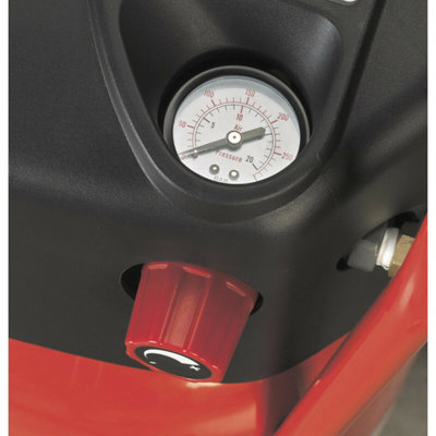 50 Litre Oil Free Belt Drive Air Compressor - 2hp Motor - Quick Release ...