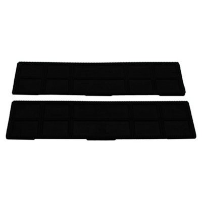 50 Pack Black Broadfix Plastic Window and Glazing Packers Spacers 2mm ...