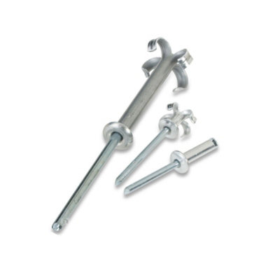 50 x Aluminium Peel Back Rivets, Dome headed 4.8 x 20mm Blind Pop Rivet