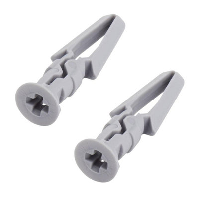 50 x Genuine Rawl Plasterboard Hollow Wall Plugs 7 x 35mm Expansion ...