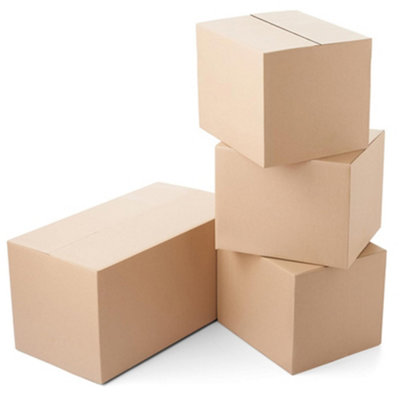 50 x Packing Shipping Mailing Small Single Wall 9 x 6 x 6 ...