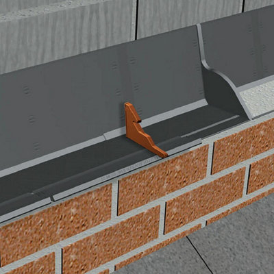 50 x Terracotta Brick Tunnel Weep Vents Low Profile Cavity Wall Water ...