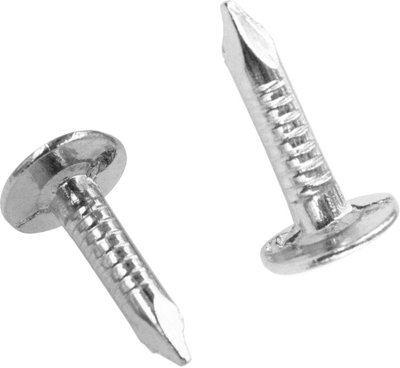 500 Gram galvanised clout nail 20 x 3mm roofing Extra Large Head timber ...