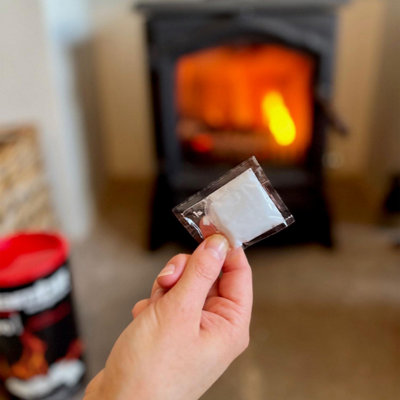 500 Samba Firestarters Odourless Easy Light Long Burn BBQ Oven Stove ...