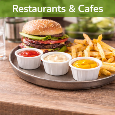 500 Wax Paper Medicine Pots 28 ml Disposable Cups Fluid Resistant for ...