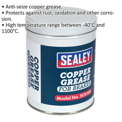 500g Copper Grease Tin - Superior Rust and Corrosion Protection