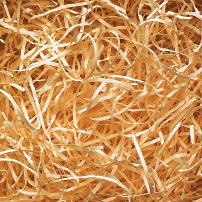 500g Cream Shredded Paper Hamper Packaging Gift Box Void Filler