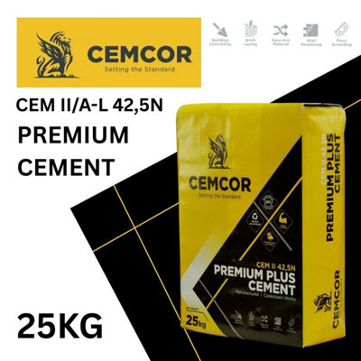 500kg Cemcor High Strength Premium Cement 42.5N 20 x 25kg Bags