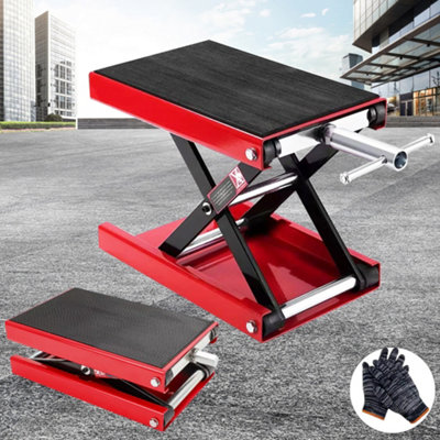 500KG Heavy-Duty Motorcycle Scissor Lift Jack Stand for Workshop ...