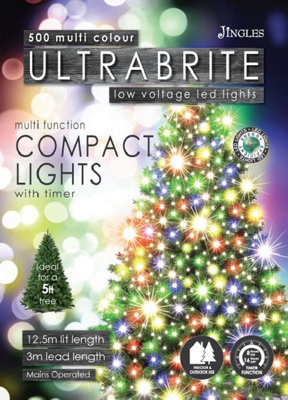 500L Multi Colour LED Ultra Bright Compact Time Smart | DIY at B&Q