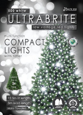 500L White LED Ultra Bright Compact Time Smart | DIY at B&Q