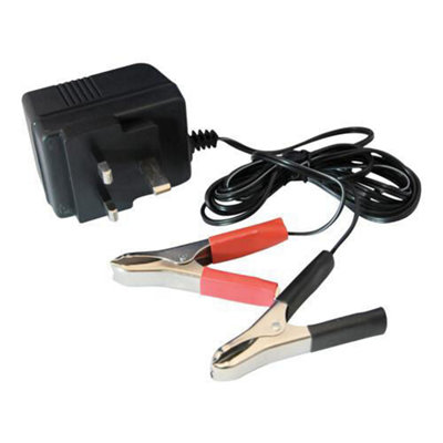 500mA Trickle Charger Suitable For Most 12V Automotive Batteries 1.6m ...