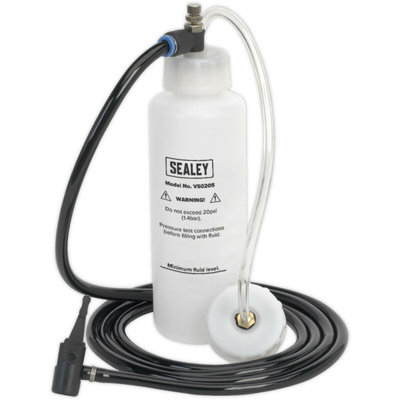 500ml Automatic Brake and Clutch Bleeder with Adaptors - 20 psi Air ...