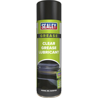 500ml Clear Grease Lubricant - Silicon-Free Formula - Leaves Protective ...