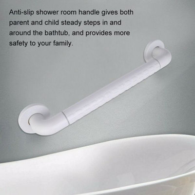 50cm Bathroom Grip Shower Tub Grab Bar Safe Handle Handrail Rail Disabled