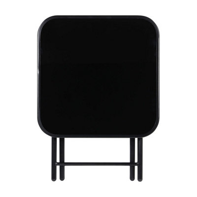 50cm Foldable Coffee Table - Small Square Patio Table - Super Robust ...