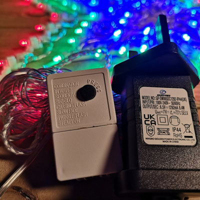 50cm Multi Colour LED Window Star Light Up Indoor/Outdoor Christmas ...