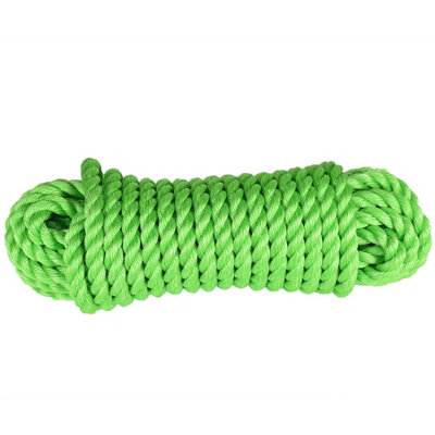 50ft x 3/4" Multi-Purpose Utility Polypropylene Rope High Vis Fastener ...