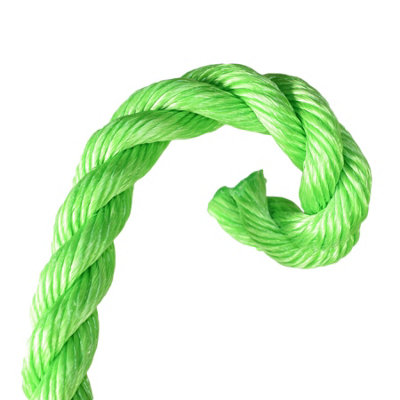 50ft x 3/4" Multi-Purpose Utility Polypropylene Rope High Vis Fastener ...