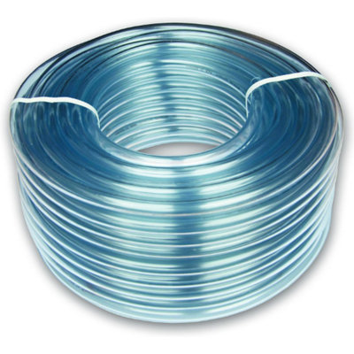 50m Clear Flexible Hose Pipe 16mm Inside Diameter / 20mm Outside Diameter