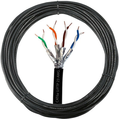 50m Extension Kit - CAT6a Internet Extension Kit Outdoor External Cable ...