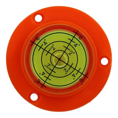 50mm Bull Eye Level Spirit Bubble Orbit Surface 0 - 6 degree Levelling ...