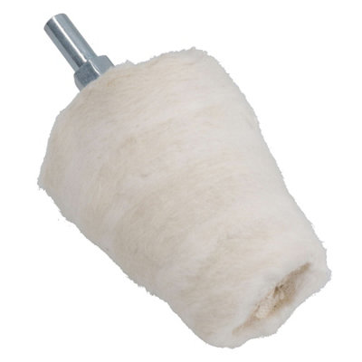 50mm Goblet Shaped Polishing Buffing Cleaning Mop Cotton Material 6mm ...