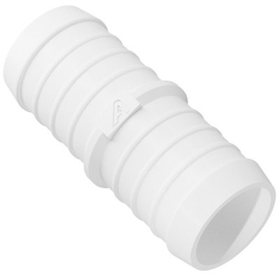 50mm Plastic Hose Connector White Barbed Hose Connector for Garden ...