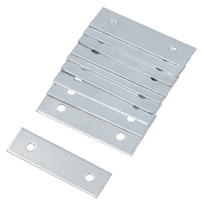 50mm Straight Mending Fixing Plate Angle Bracket L Shape Reinforcing ...