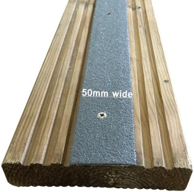 50mm Wide Non-Slip Anti-Skid Decking Strips - Safety and Style for ...