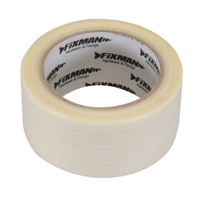 50mm x 20m CLEAR Heavy Duty Duct Tape Strong Waterproof Grab Adhesive ...