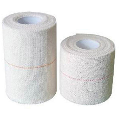 50mm x 4.5m Elasticated Adhesive Sports Bandage - Ankle Knee Joint ...