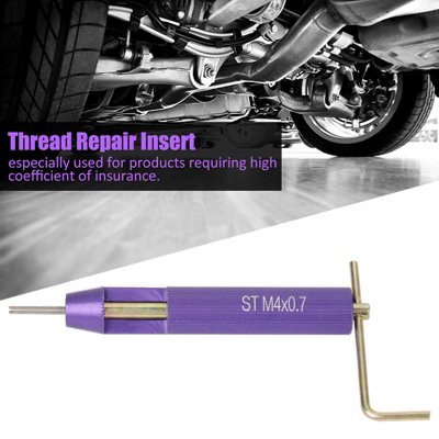 50pcs M4 x 2D Stainless Steel Helical Screw Thread Inserts