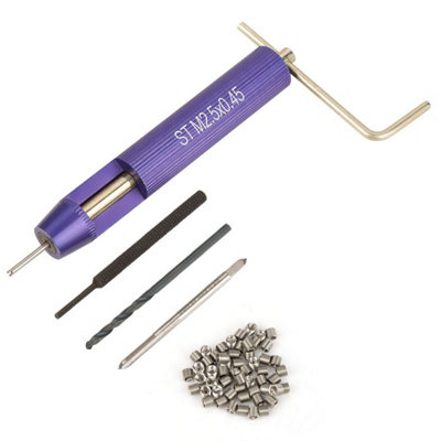 50pcs Stainless Steel Coiled Wire Helical Screw Thread Inserts