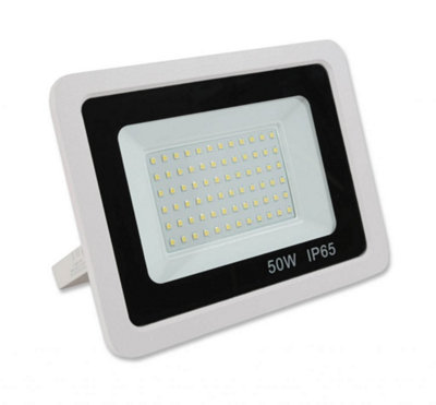 50w LED Floodlight - White Casing | DIY at B&Q