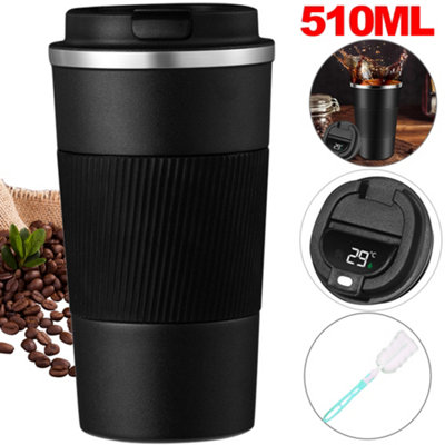 510 ML Leakproof Insulated Thermal Travel Stainless Steel Coffee Mug ...