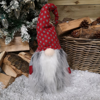 52cm Festive Gonk Cuddly Santa Indoor Christmas Plush Decoration in ...