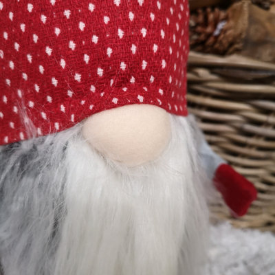 52cm Festive Gonk Cuddly Santa Indoor Christmas Plush Decoration in ...