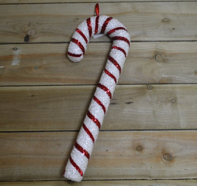 4ft Jumbo Tinsel Candy Canes! ️? Facebook Tinsel Candy, 51% OFF