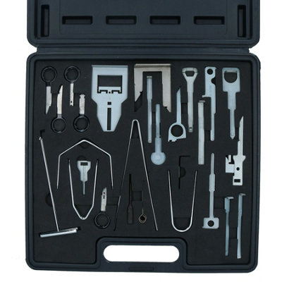 52PC COMPREHENSIVE CAR RADIO REMOVAL KEYS PIN TOOL STEREO HEAD UNIT AUDIO