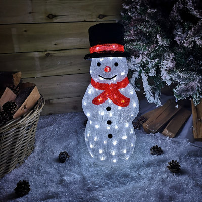 Ice Block Snowman