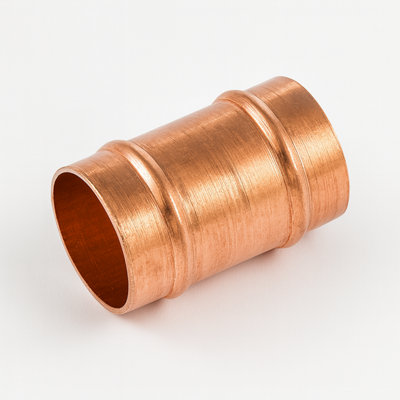 54mm Slip Coupling SR1S - Copper Solder Ring Pipe Connector, Straight ...